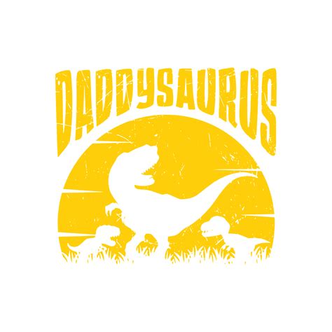 Daddysaurus Dad Shirt For Mens Bad Idea T Shirts