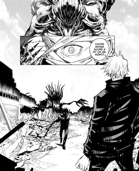 An Image Of A Comic Page With Two People In The Background And One