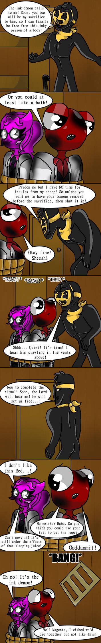 Rainbow Ink Part 37 Rf Batim Comic By Darkdragondeception On Deviantart