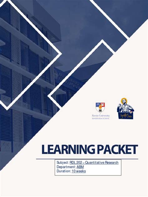 Research Module Pdf Statistics Quantitative Research