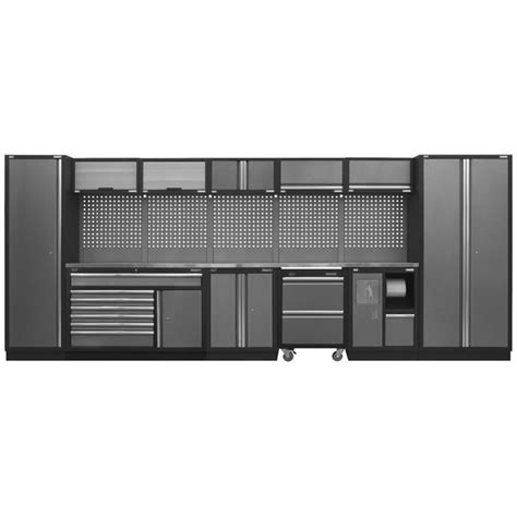 Sealey Apmsstack15ss Modular Storage System Combo Stainless Steel