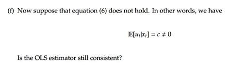 Solved E Law Of Iterated Expectations Simple Linear