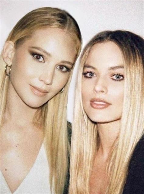 Jennifer Lawrence And Margot Robbie Jennifer Lawrence Jennifer