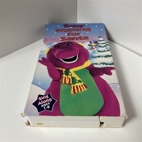 Barney Waiting For Santa Vhs Good Condition Vhs Barney Home Video Vhs