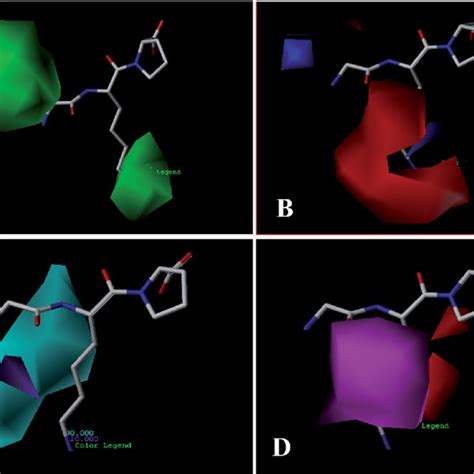 Comfa Stdev Â Coeff Contour Plots For Ace Inhibitors In Combination Of