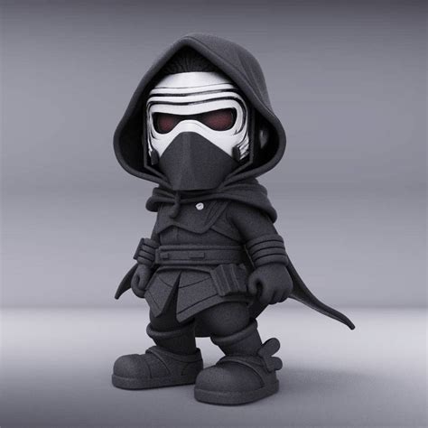3d Printer Files 3mf File Chibi Kylo Ren Creality Cloud