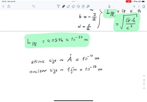 Solved [dimensional Analysis] The Planck Length Is The Distance At Which Classical Gravity