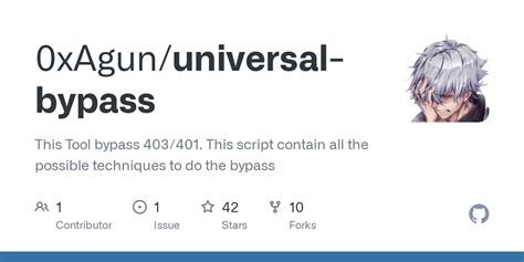 Github 0xagununiversal Bypass This Tool Bypass 403401 This Script