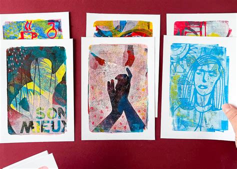 New Mini Placement Tool Class Pack 10 Tools Gelli Arts