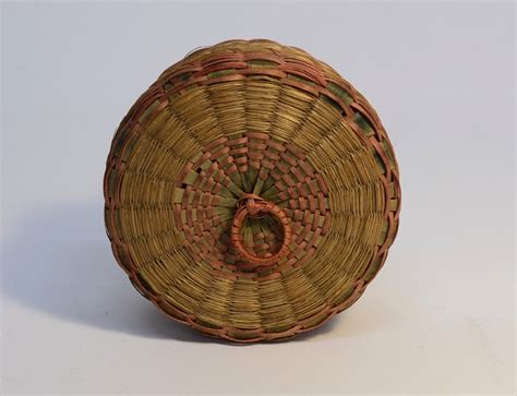 210523 94 Penobscot Splint And Grass Basket