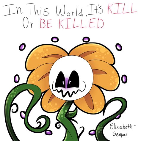 Cm Flowey The Flower By Elizabeth Senpai On Deviantart