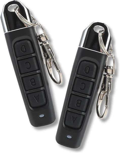 2pcs Universal Garage Door Opener 433mhz Electric Gate Remote 4 In 1