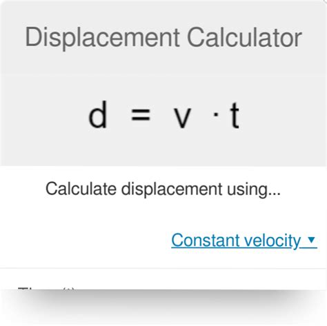 DifferBetween How To Calculate Displacement