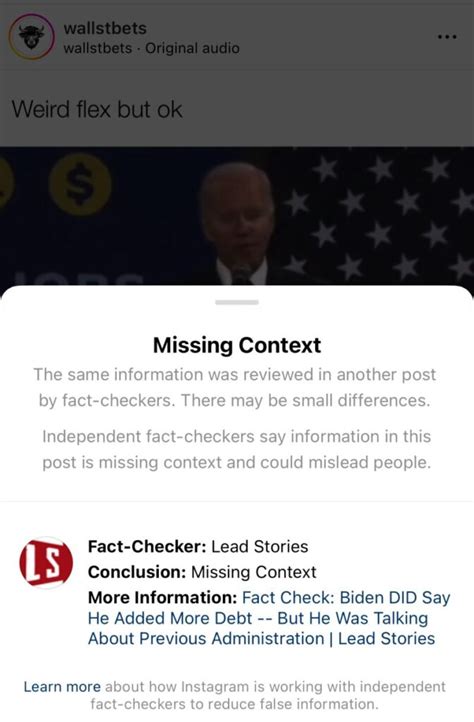 exploring instagram s new missing context feature adriaan dekker