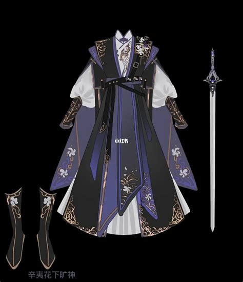 无偿服设丨照夜花 古风男服设～ 花瓣网