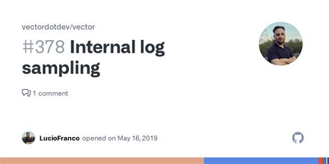 Internal Log Sampling Issue Vectordotdev Vector Github