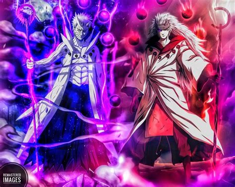 Obito Jinchuriki And Madara Rikudou Sennin Madara Uchiha Wallpapers