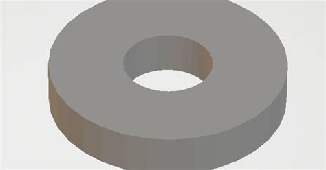 Openscad Simple Washer Or Spacer By Starwhooper Download Free Stl Model Openscad Simple Washer Or Spacer By Starwhooper Download Free Stl Model