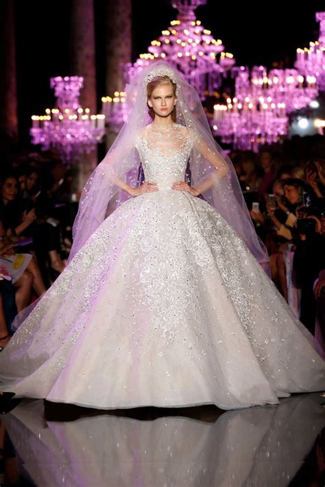 Haute Couture Week 10 Wedding Worthy Gowns At Elie Saab Its A