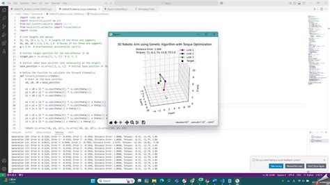 3d Robotic Arm Using Genetic Algorithm With Torque Optimization Using