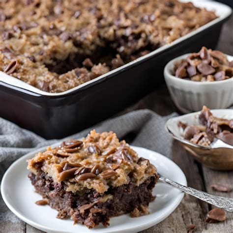 German Chocolate Dump Cake