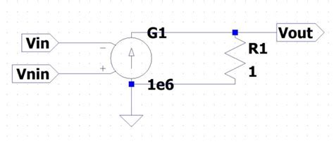 Simulation Of Ideal Operational Amplifier Using Ltspice Circuit