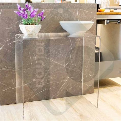 Console Table In Plexiglass Etsy