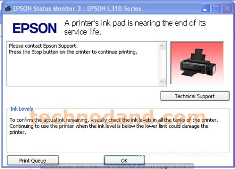 Printer Epson L110 L210 L220 L300 L310 L120 L360 L365 Error 2000020a Dan 20000010 Saat Reset
