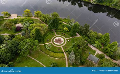 Aerial View Of Toronto High Park Stock Image Image Of Drone Park