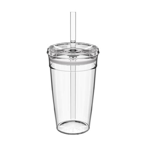 Keepcup Cold Cup Clear Plastic Reusable Ice Coffee Cup With Lid And