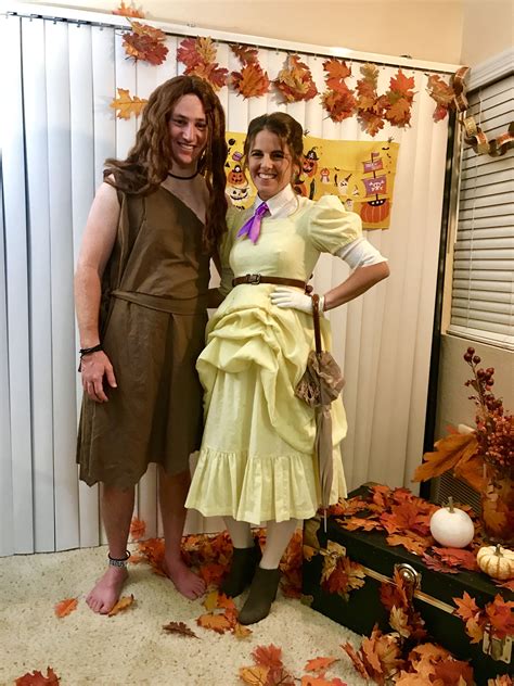Tarzan And Jane Costume Tarzan And Jane Costumes Couples Costumes