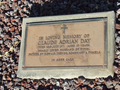 Claude Adrian Day Unknown 1971 Find A Grave Memorial