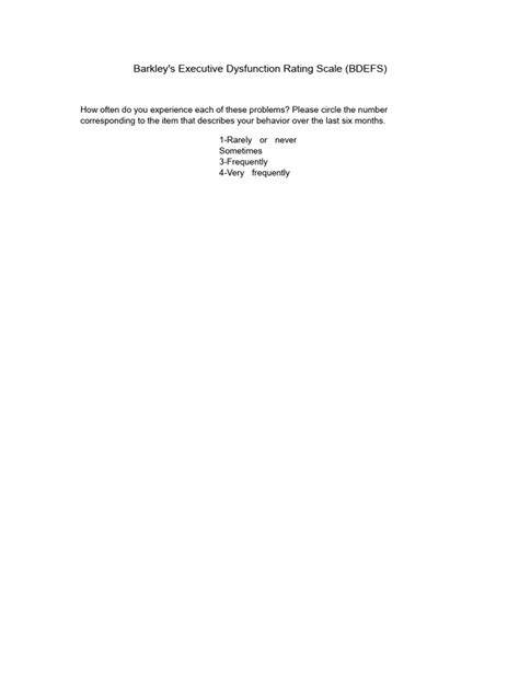 Barkleys Executive Functioning Scale And Pillars Of Resilience Pdf