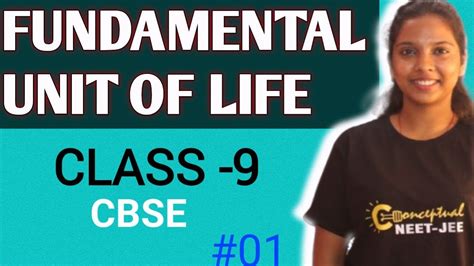 Fundamental Unit Of Life Class 9 Biology Explained By Bhoomika Maam Youtube