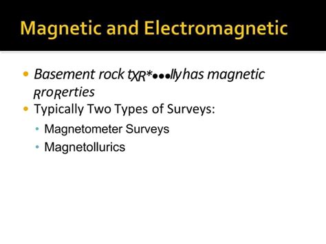 Geophysical Methods And Interpretation Of Its Data Ppt