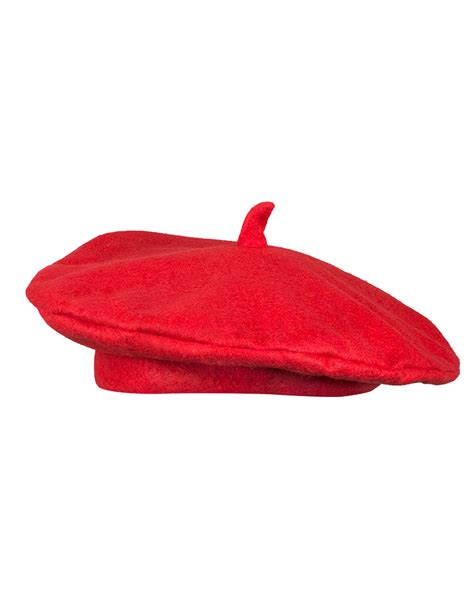 Boina Basca Vermelha Adulto Vegaoo