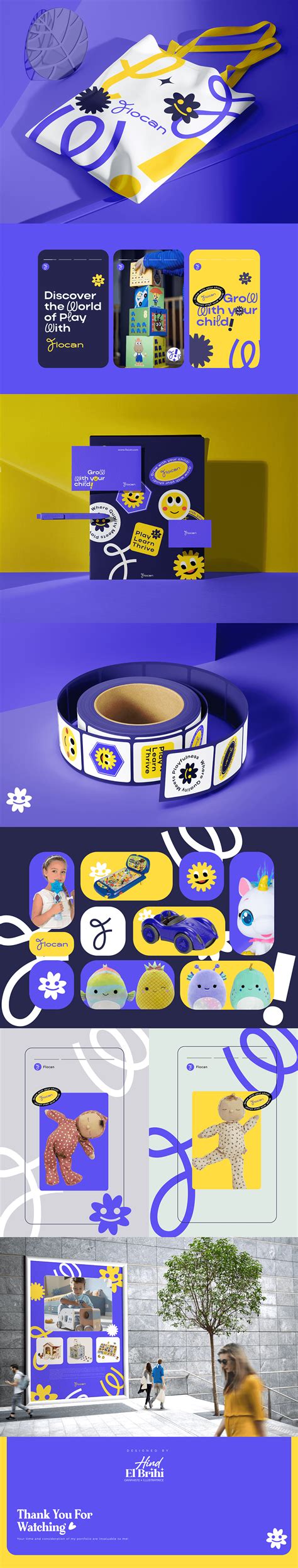 Flocan Branding Behance