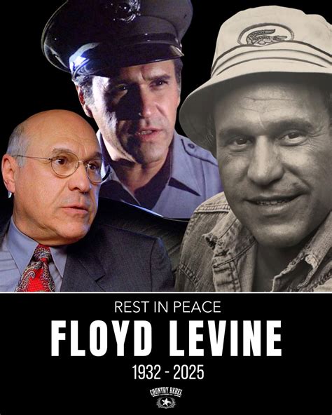 Country Rebel Floyd Levine Appeared In Many Television Facebook