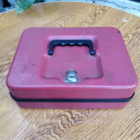 Whsmith Red Cash Box Furniture And Home Living Furniture Other Home Furniture On Carousell