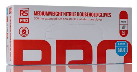 G751 11 Rs Pro Rs Pro Blue Powder Free Nitrile Disposable Gloves
