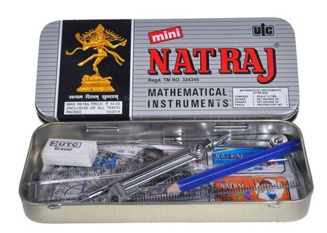 Natraj Steel Gray Mini Geometry Box At ₹ 3150piece In New Delhi Id 4013670155
