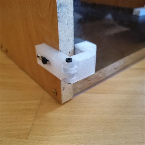 Plexiglass Door Enclosure Hinge By Rumstone Download Free Stl Model