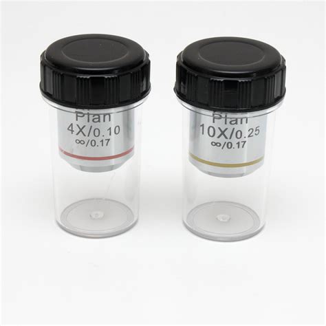 4x And 10x Infinity Plan Objective Lens Pack Wemacro Deutsch