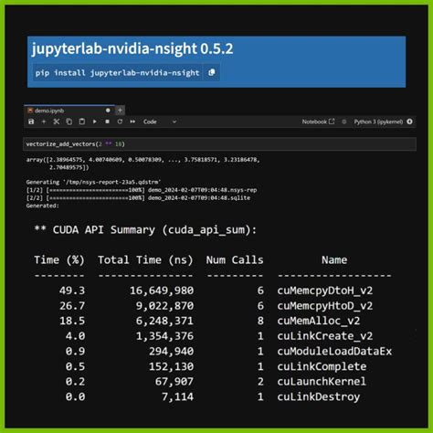 Nvidia Data Center On Linkedin Nsight Tools 💚 Python Watch The