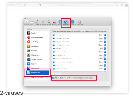 How To Disable Web Push Notifications Dedicated Viruses