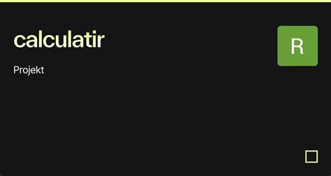 Calculatir Codesandbox