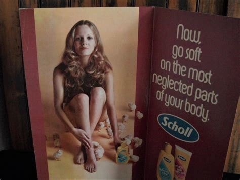 Orig 1970s 80s Dr Scholls Store Display With Nude Woman And