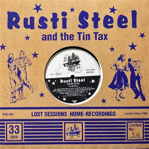 Rusti Steel And The Tin Tax Lost Sessions 10 Record Shop View