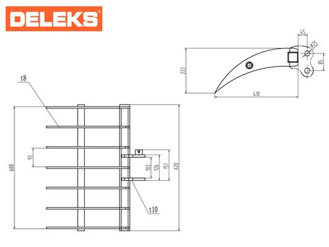Râteau Pour Mini Pelle S100