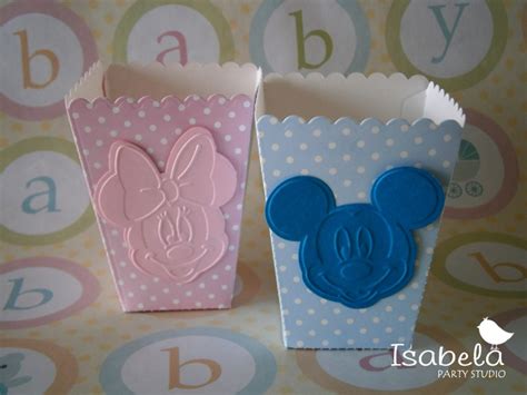 Paquete Cajitas Dulces Cumpleaños Mimi Mickey Mouse 9900 En